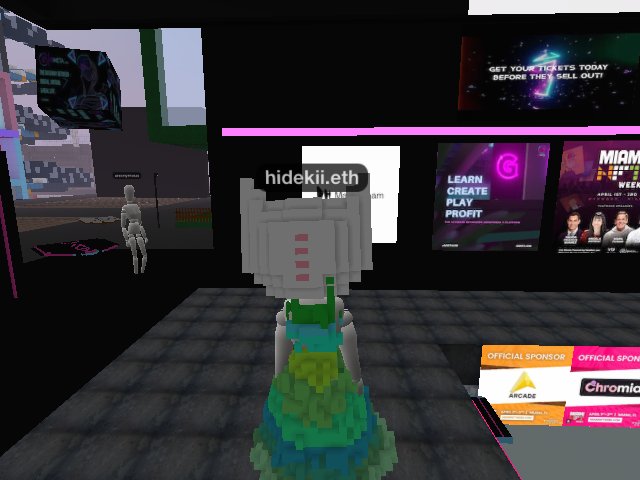 Captured by hidekii.eth | Voxels